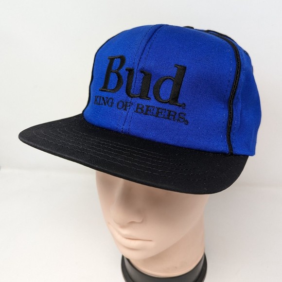 Budweiser | Accessories | Vintage Bud King Of Beers Snapback Hat ...